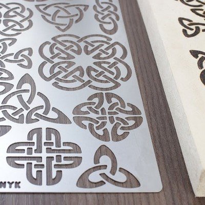 Aleks Melnyk's Pyrography Stencils - Core77