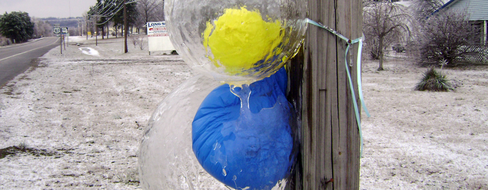 Cool Photos Showing What Happens When Balloons Freeze Core77