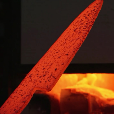 Watch a Master Bladesmith Make a Kitchen Knife Out of Meteorites - Core77