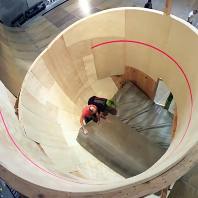 Tony Hawk Creates, Conquers First-Ever Horizontal Skateboard Loop - Core77