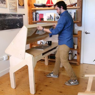Home Office Happy Hour: A Desk That Transforms Into a Bar - Core77