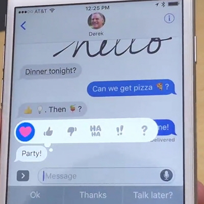 Yea or Nay? Apple's New iMessage Interface - Core77