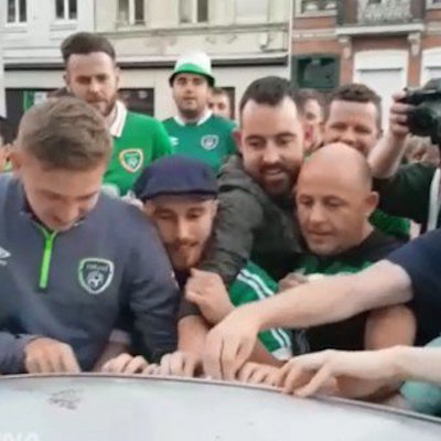 Irish Soccer Hooligans Damage Car—Then Miraculously Repair It On the ...