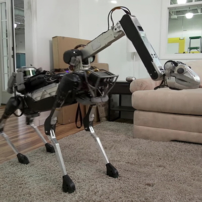 Boston Dynamics' New Dog-Giraffe Hybrid Robot Has a Hideaway Arm for a ...