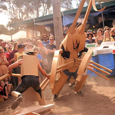 Creativity, Combat, Cardboard and Chaos: Boxwars - Core77