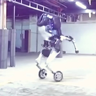 Leaked Video of Boston Dynamics' New Wheeled Robot - Core77