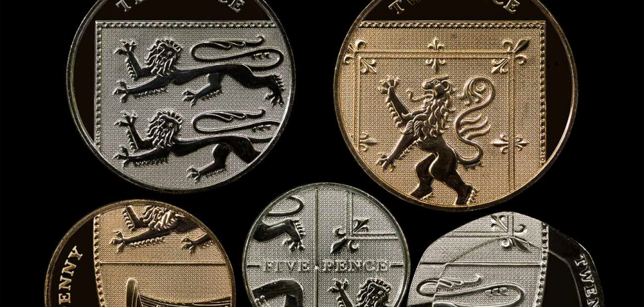 British Coat Of Arms Coins