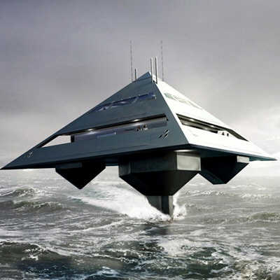 A Tetrahedral Levitating Yacht Design - Core77