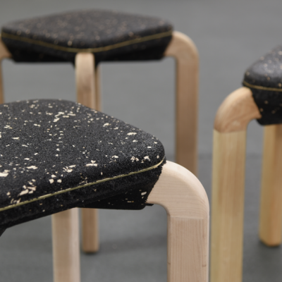 Macaron Seats Explore the Possibilities of Locally Recycled Rubber ...