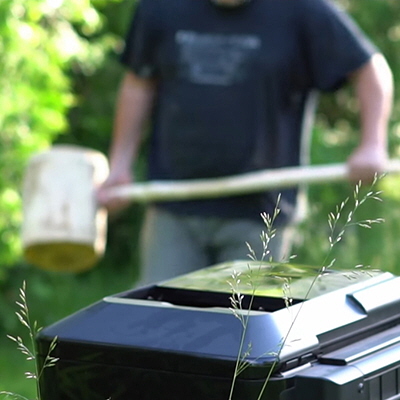 How to Fix an Inkjet Printer Using an Enormous Hammer - Core77