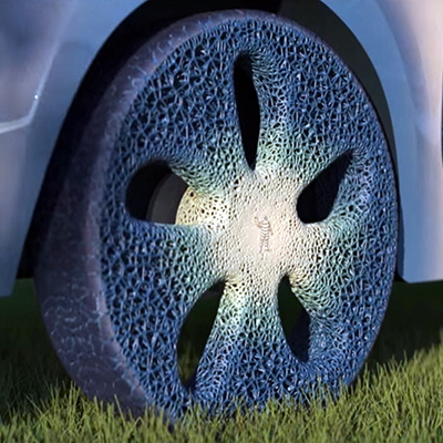 Michelin's 3D-Printed Non-Pneumatic Tire Concept - Core77