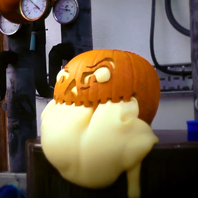 Making Jack o' Lanterns Vomit, and Do the "Ghost Rider" Bursting Into ...