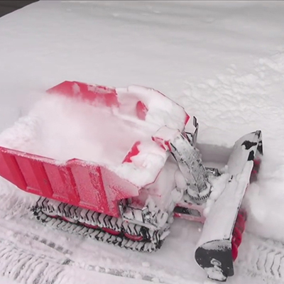 Demonstrating a 3D-Printed Remote Controlled Snowblower - Core77