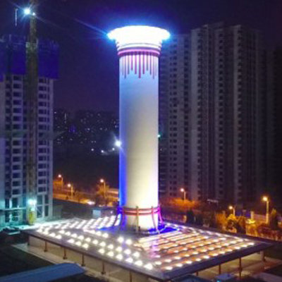 China Builds Experimental 33-Story Air Purification Tower That Turns ...