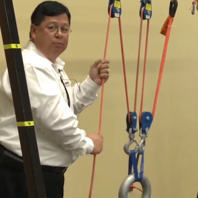 A Demonstration of Pulley Systems for Easier Lifting - Core77