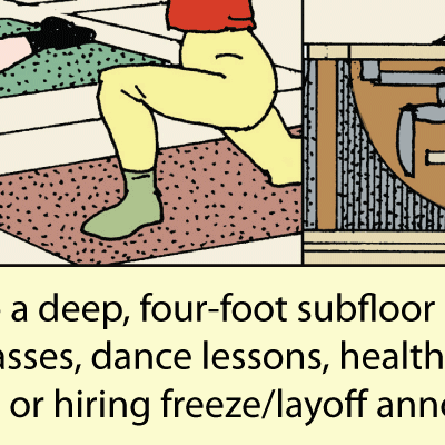 Steven M. Johnson's Bizarre Invention #176: Disappearing Workstations ...