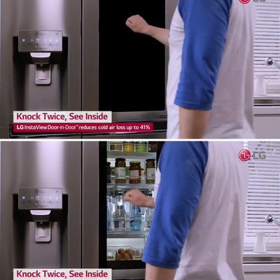 Tech Overkill: Knocking On a Refrigerator to Make It Temporarily ...