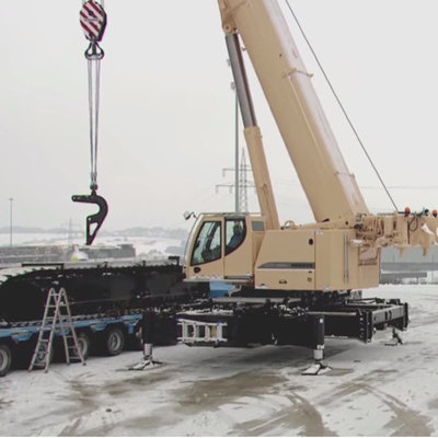 Watch This Enormous Mobile Crane "Self-Assemble" - Core77