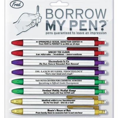 The pen that will never be stolen - Core77