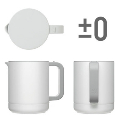 Zero Tolerance for Decorative Design, the ±0 Electric Kettle - Core77