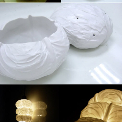 Ceramic Cabbage Lamp - Core77