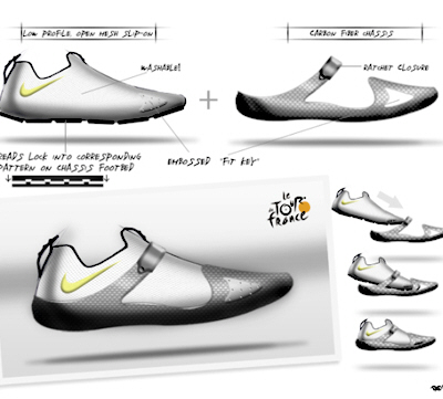 1 Hour Design Challenge: CYCLING SHOE WINNERS! - Core77