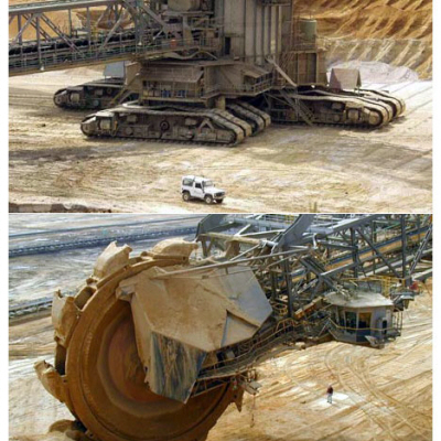 German extreme machine: to dig big - Core77