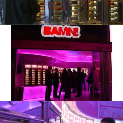 Automats: A wall of food - Core77