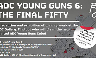 ADC Young Guns 6 Exhibition, New York - Core77