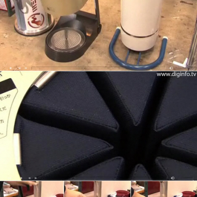 A greener umbrella drying device - Core77