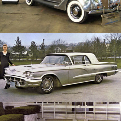 Stainless steel cars from back in the day - Core77