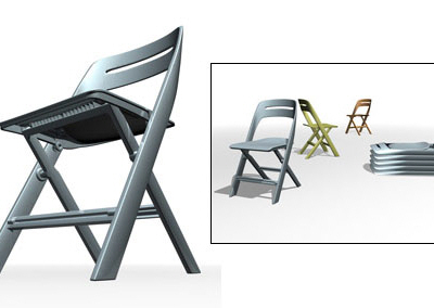 Screw-less folding chair design - Core77