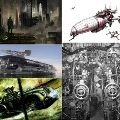 The Dieselpunk aesthetic - Core77
