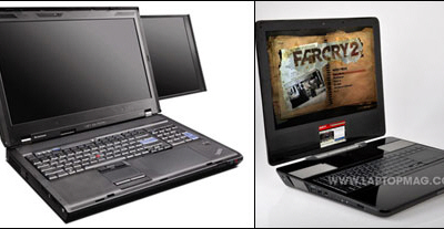 Two dual-screen laptops - Core77