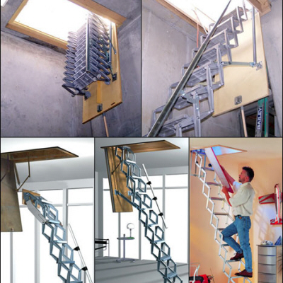 Super-strong folding aluminum steps - Core77