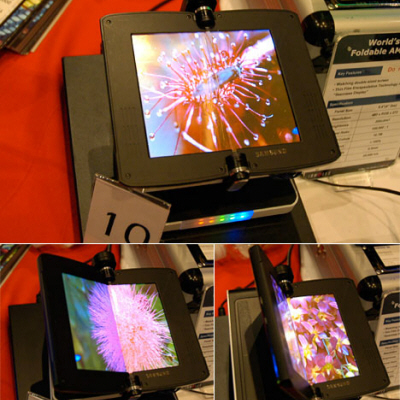 Samsung's foldable display at CES - Core77