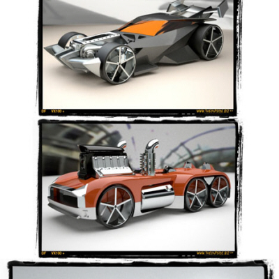 Kyle Houchens' extremely small car designs - Core77