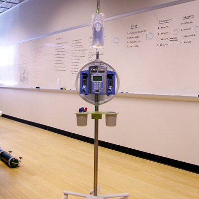 Core77 Case Study: Modo's IV Pole for Cardinal Health, by Goo Sung
