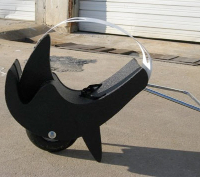 One-Wheeled Baby Stroller. Yowza! - Core77