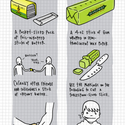 Core-toon: Stick of Buttergum - Core77