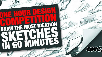 New 1 Hour Design Challenge Launches TODAY! Ideation Sketches! - Core77