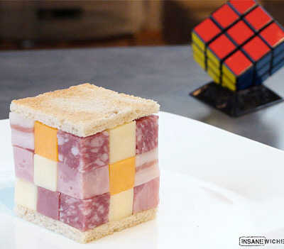Rubik's Cube Sandwich - Core77