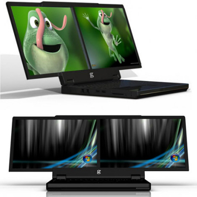 A 15.4-inch laptop--with two screens - Core77