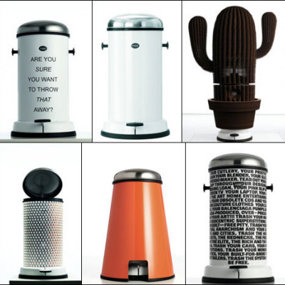 Vipp: Trash cans for charity - Core77