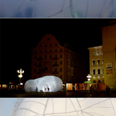 Hot Air: An inflatable, inhabitable monument - Core77