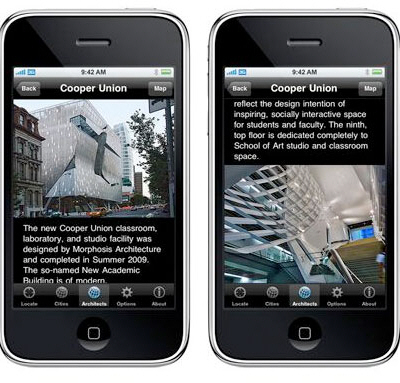 A GPS-based architecture guide for your iPhone - Core77