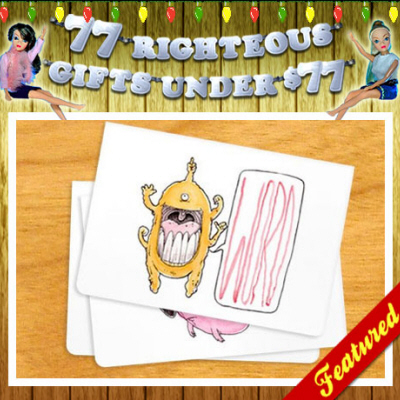 Core77 Righteous Gift Guide Highlight: Robots and Monsters