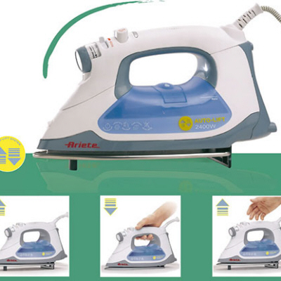 Ariete's steam iron safety feature: The pop-up - Core77