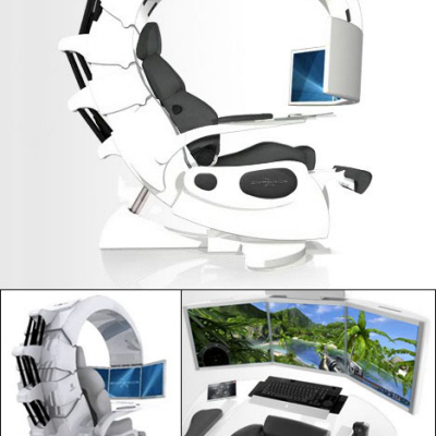 A scorpion-like workstation - Core77