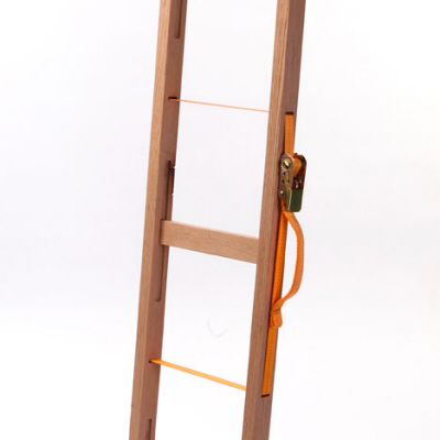 In tension: Itay Laniado's ladder, walking stick and wooden wallet - Core77